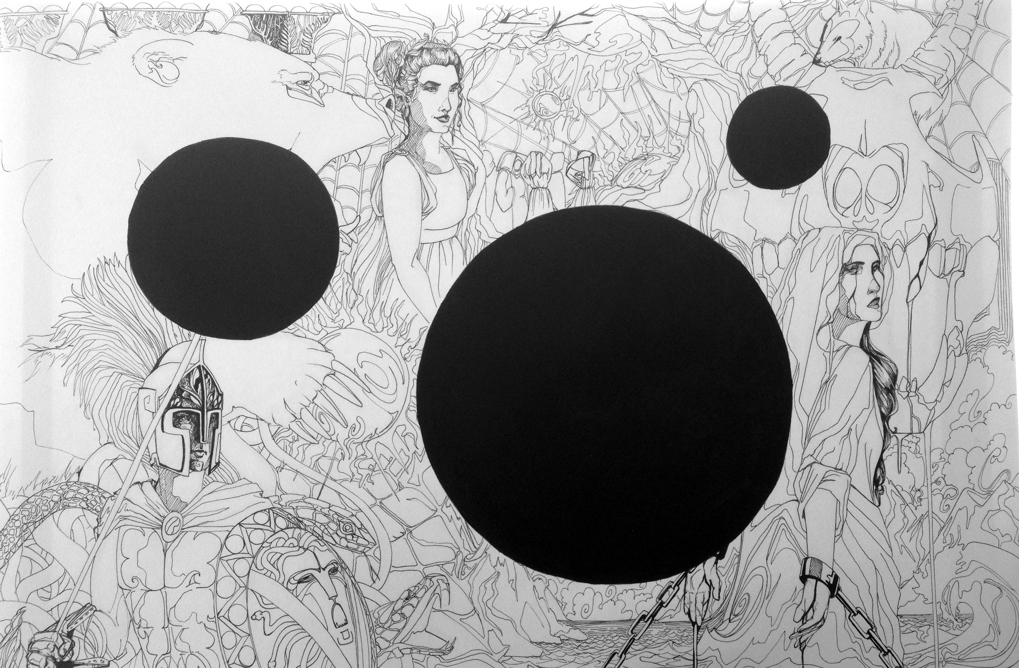 A Web of Stars: GCSE Art Final – The Hirt Portfolios
